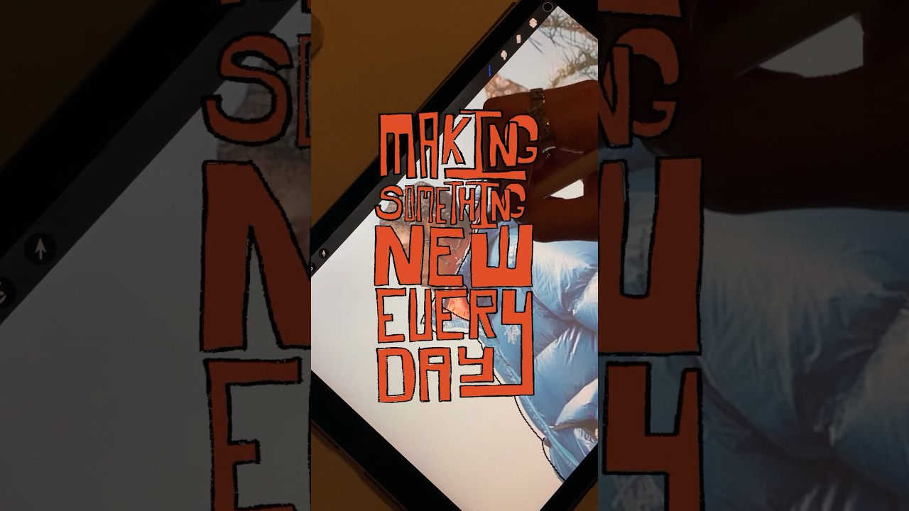 Making Something New Every Day | Day 12 #mixedmedia #graphicdesign # ...