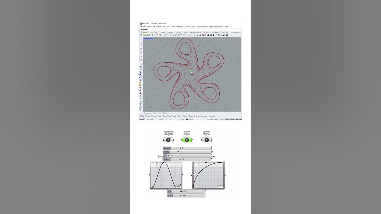 Grasshopper Polar Array #shorts - YouTube