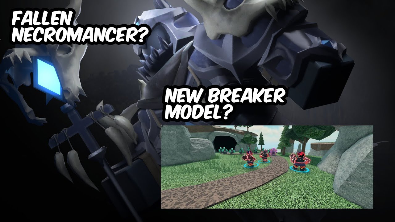 FALLEN NECROMANCER + NEW BREAKER MODEL | Tower Defense Simulator ...