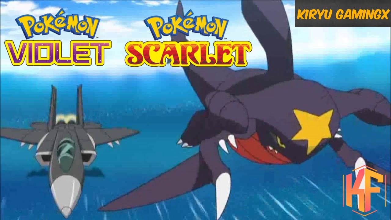GARCHOMP FLIES in Pokemon Scarlet and Violet! - YouTube