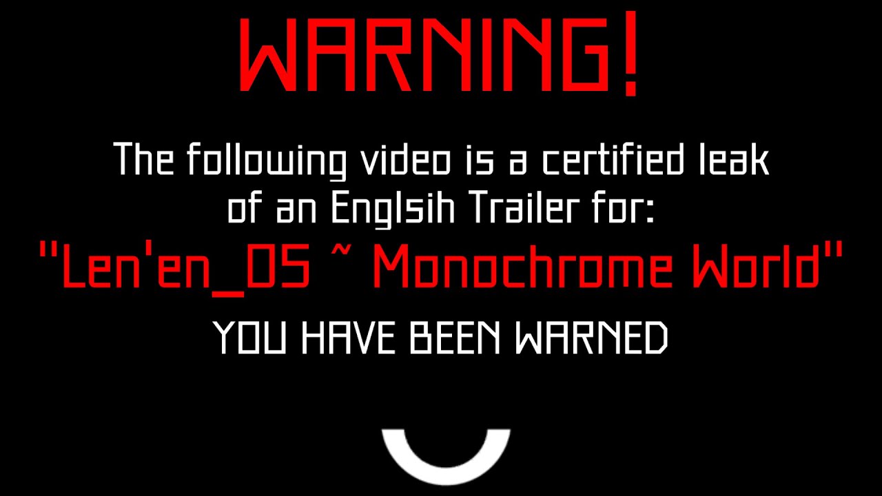 Monochrome World English Trailer Leak - YouTube