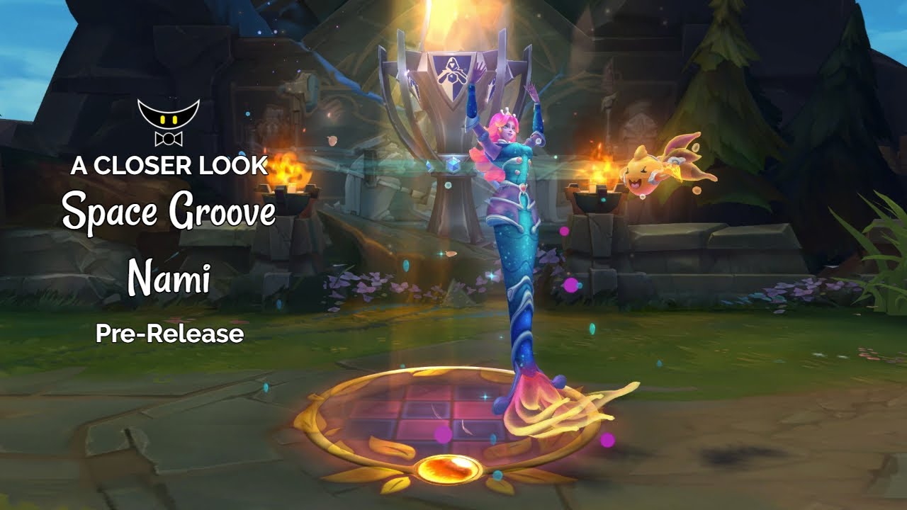 Space Groove Nami Epic Skin (Pre-Release) - YouTube