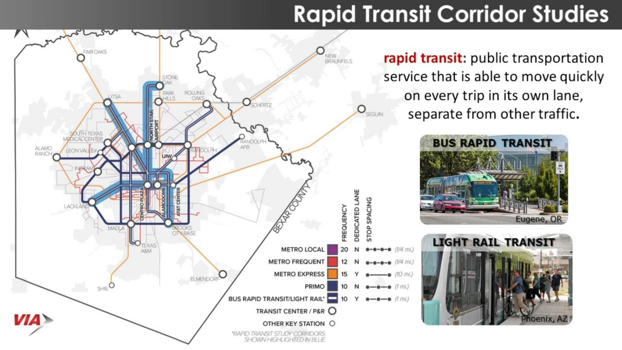 VIA Rapid Transit Corridor Studies Workshop Presentation - YouTube