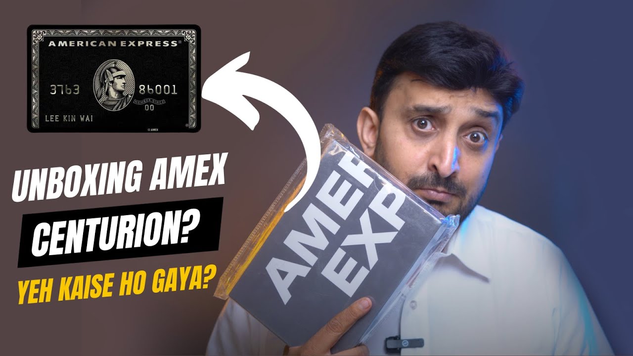 Amex Centurion Card Unboxing - YouTube
