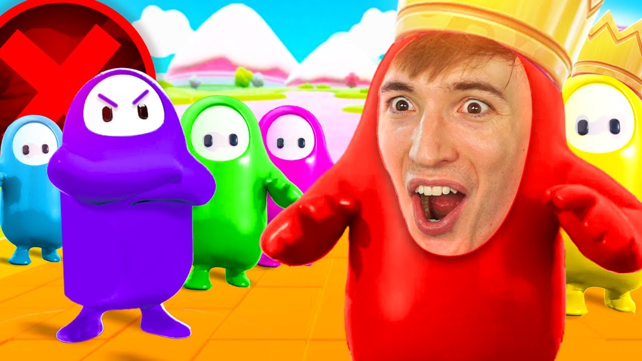 WINNING FALL GUYS SQUADS AS A DUO! - YouTube