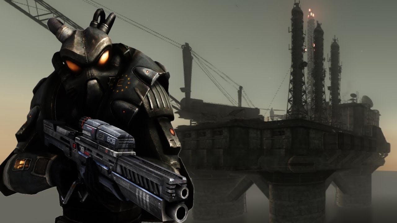 You Can Visit Enclave Oil Rigs in Fallout New Vegas - YouTube