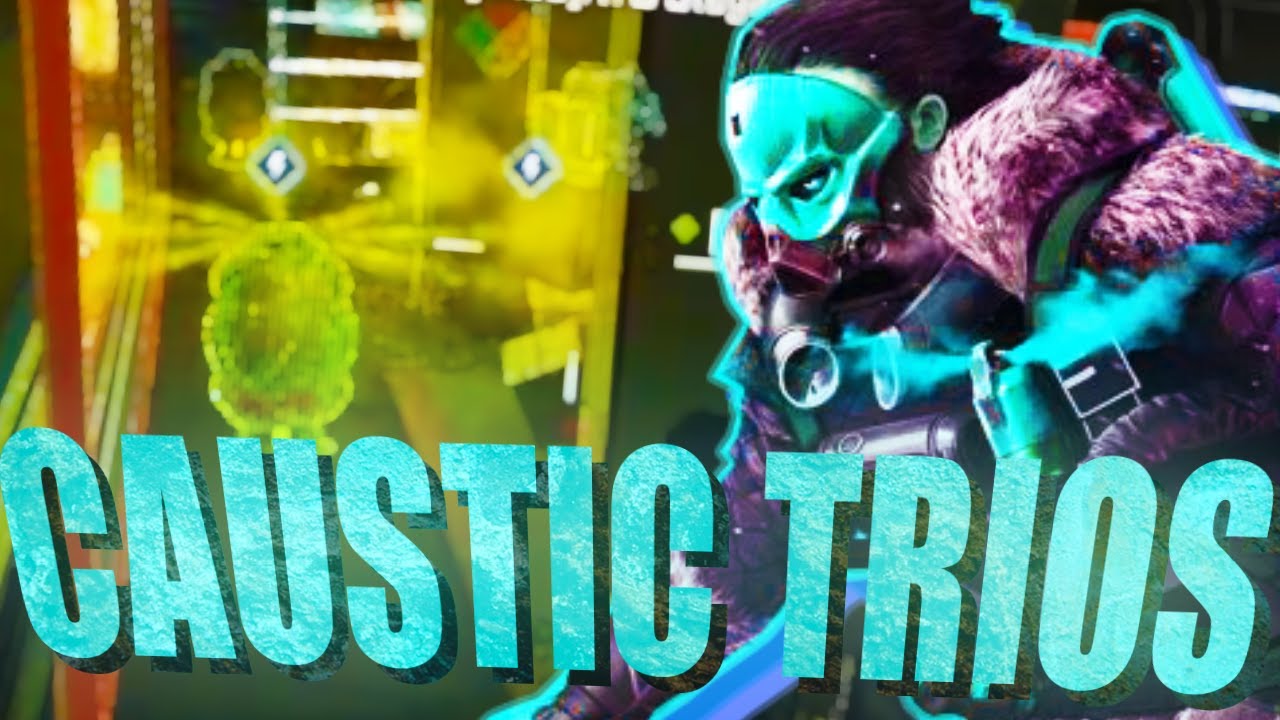 CAUSTIC TRAPS ARE INSANE IN TRIOS! - APEX LEGENDS - SEASON 9 - YouTube
