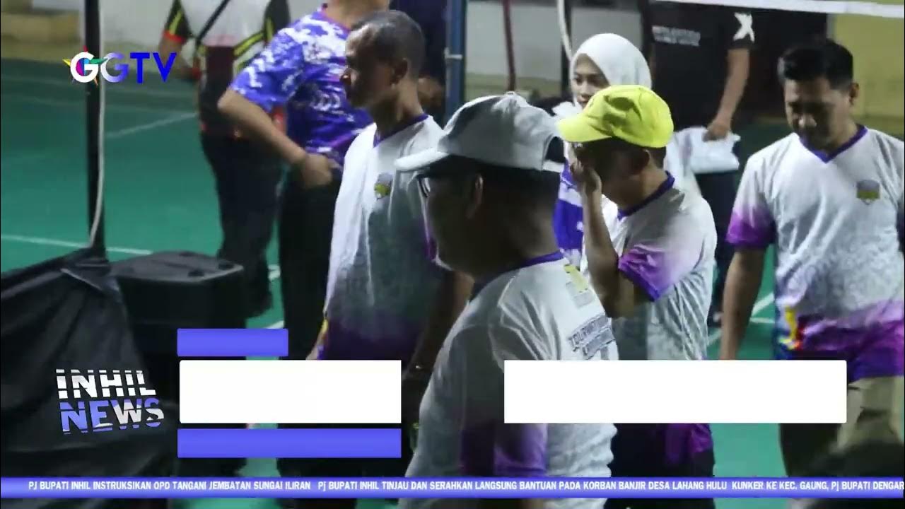 PJ BUPATI HADIRI PEMBUKAAN TURNAMEN BADMINTON KAPOLRES CUP - YouTube