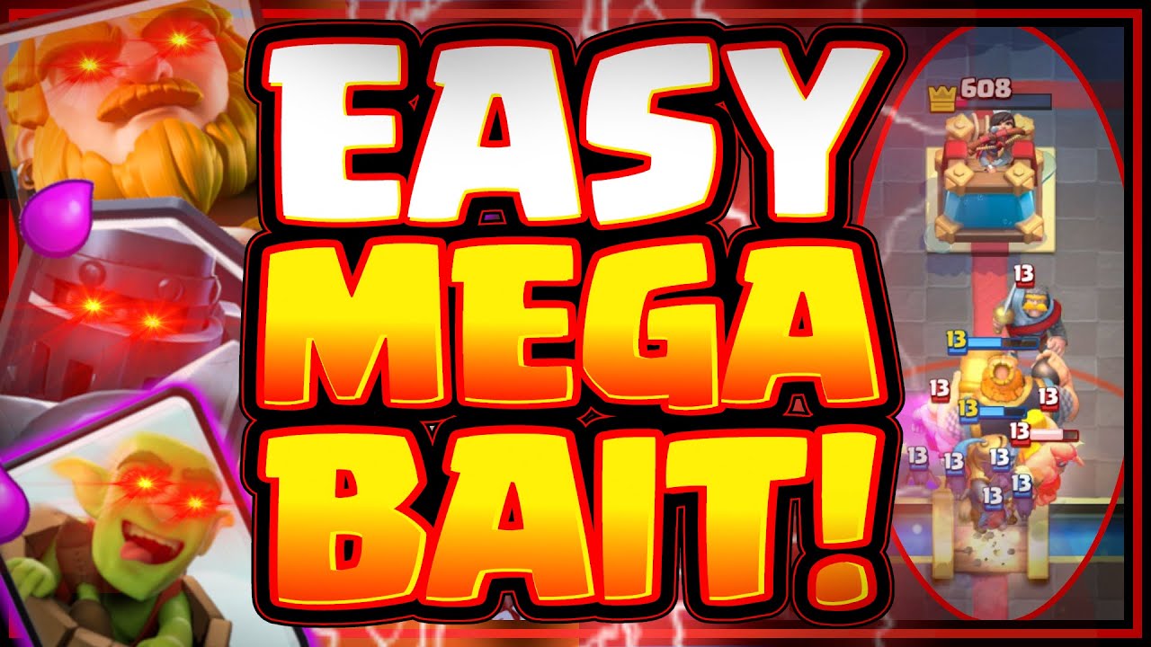 *INSANE MEGA BAIT!* Best Royal Giant Deck For Ladder W/ Mega Knight ...