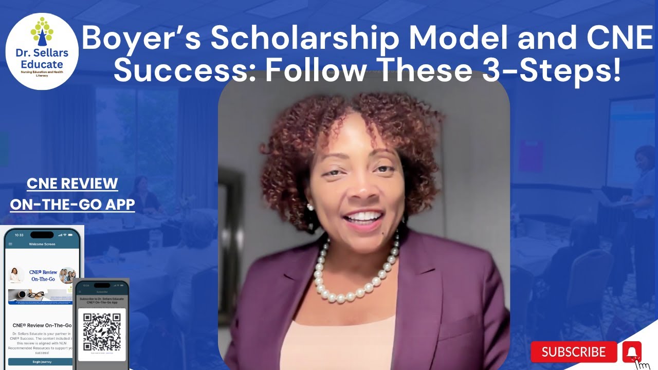 Boyer’s Scholarship Model and CNE Success! Snapshot 231 - YouTube