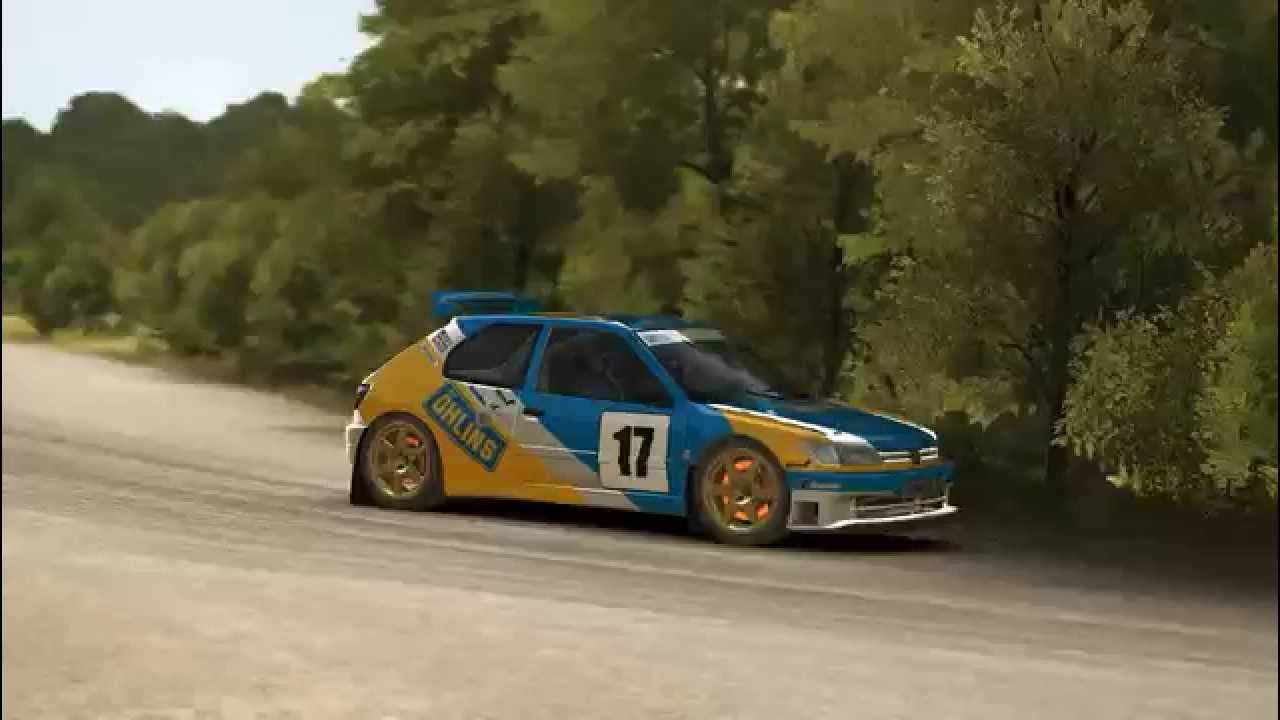 Dirt Rally fun Peugeot 306 maxi kit car - YouTube
