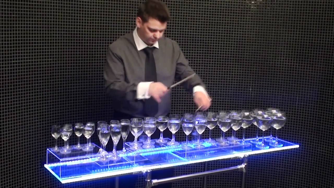 Glasso - The Singing Glasses: Rondo Alla Turca (Glass music) - YouTube