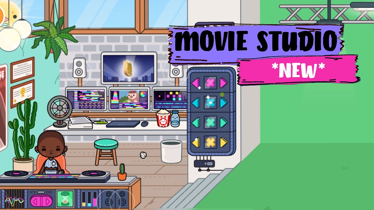 *NEW* MOVIE STUDIO LOCATION | Toca Life - YouTube