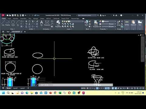 MASTERING ELLIPSE DRAWING AUTOCAD TUTORIAL - YouTube