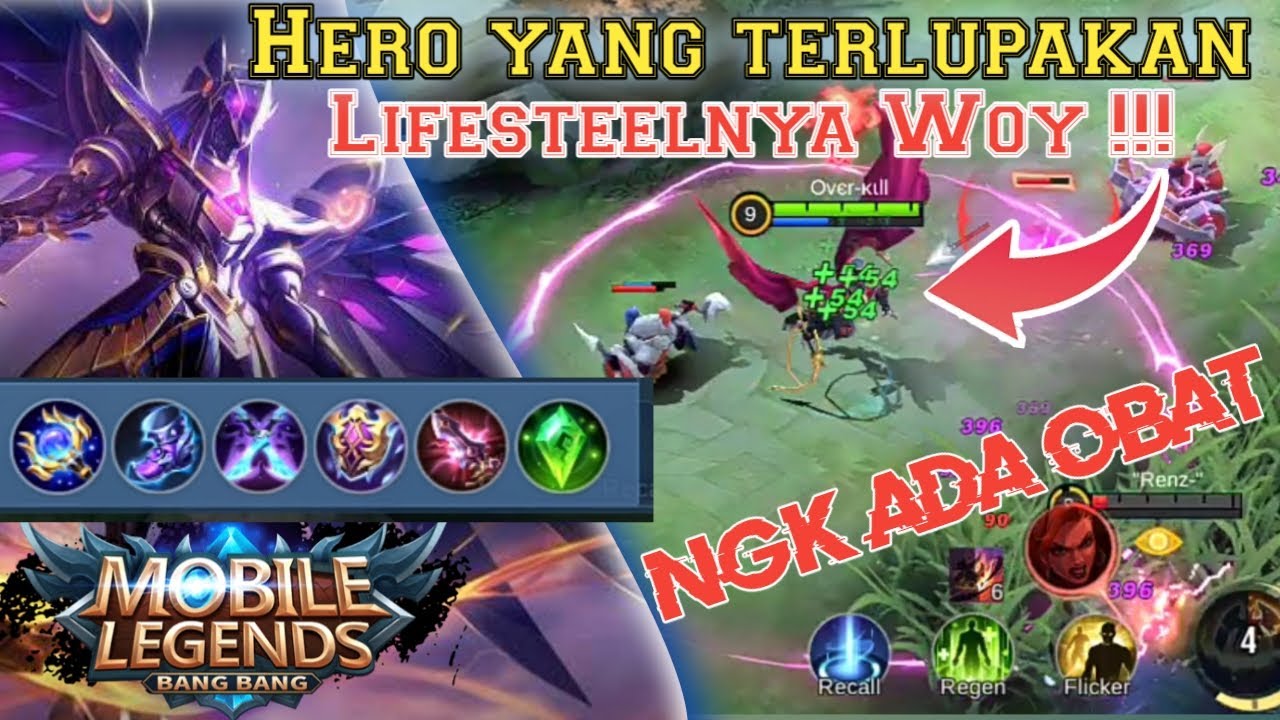 Hero yang terlupakan setelah di buff. Cocok untuk Menguasai Exp Line ...