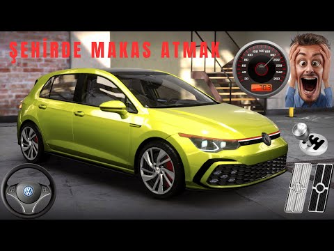 😱(Trafik De Makas Atmak)😱Volkswagen Golf & Passat CC | Android – Araba Oyunu Gameplay 