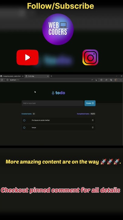Create Todo List App in 1+ hrs. using React and Vitejs with Source Code for beginners#coding # ...