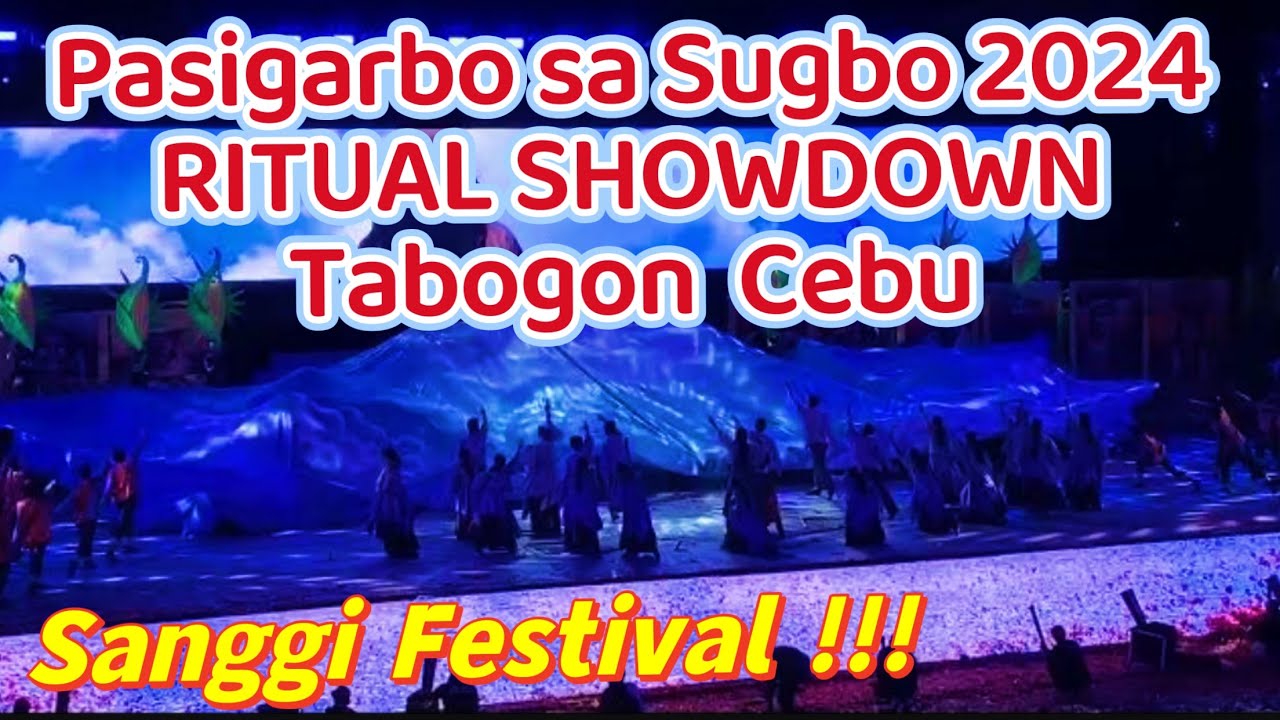 GANDA NG SAYAW !!! TABOGON CEBU SANGGI FESTIVAL at Pasigarbo sa Sugbo ...
