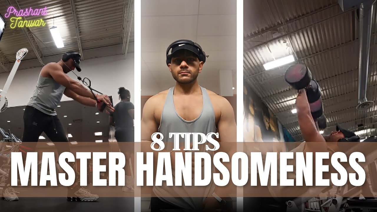 8 Simple Tips To Become Handsome - YouTube