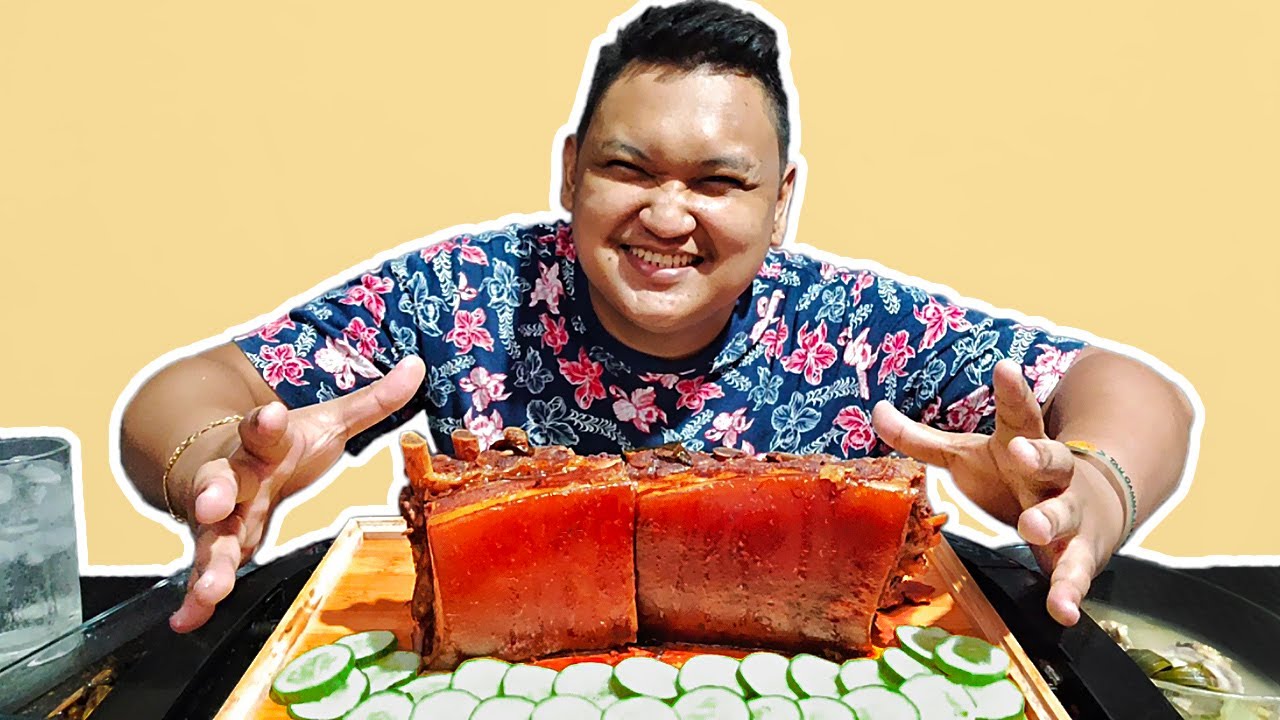 BRAISED PORK BELLY MUKBANG - YouTube