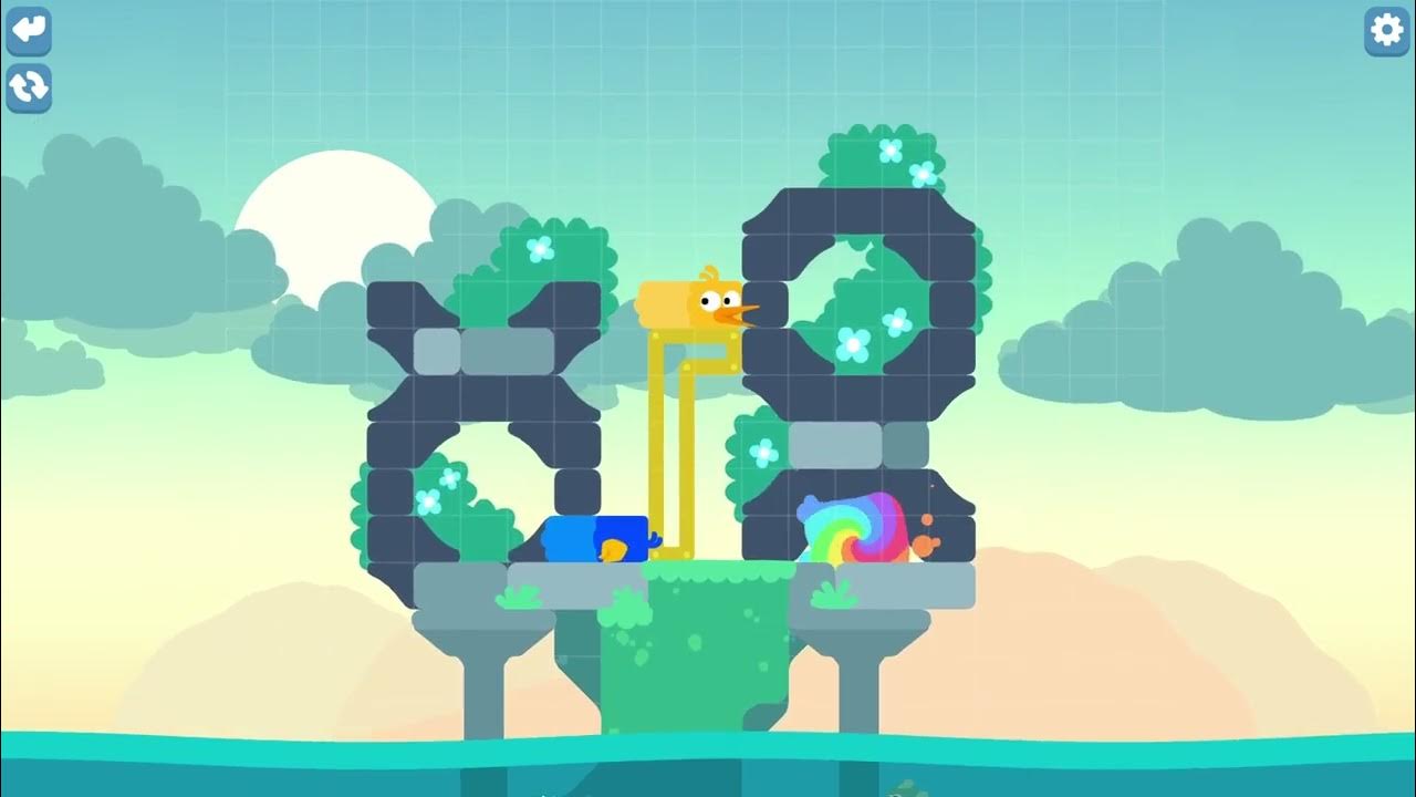 Snakebird Primer | Complete Walkthrough - Level 43 - YouTube