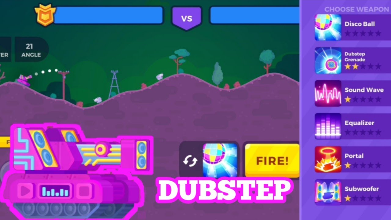 TANK STARS | DUBSTEP TANK | GAMEPLAY TANK STAR - YouTube