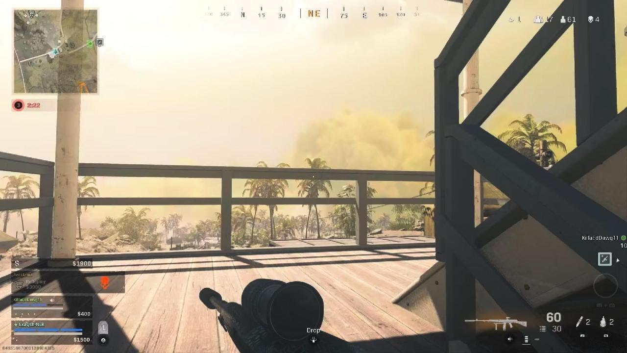 Call of Duty: WZ1 Irregular Snipe 34- Flight Of No Return - YouTube