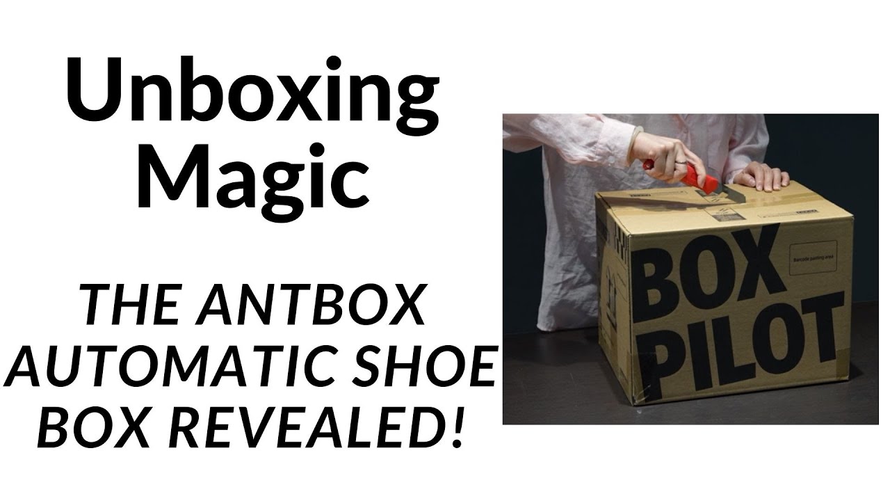 Unboxing Magic: The ANTBOX Automatic Shoe Box Revealed! - YouTube