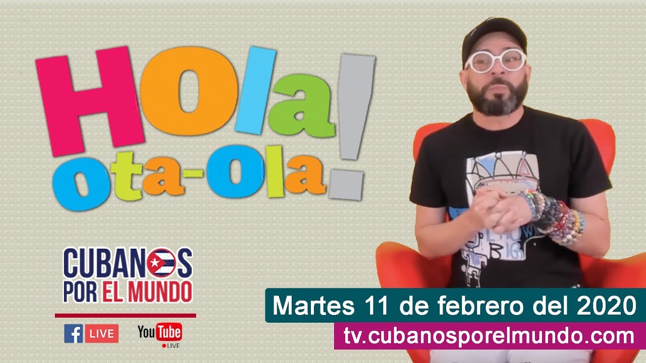 Alex Otaola en Hola! Ota-Ola en vivo por YouTube Live (martes 11 de ...