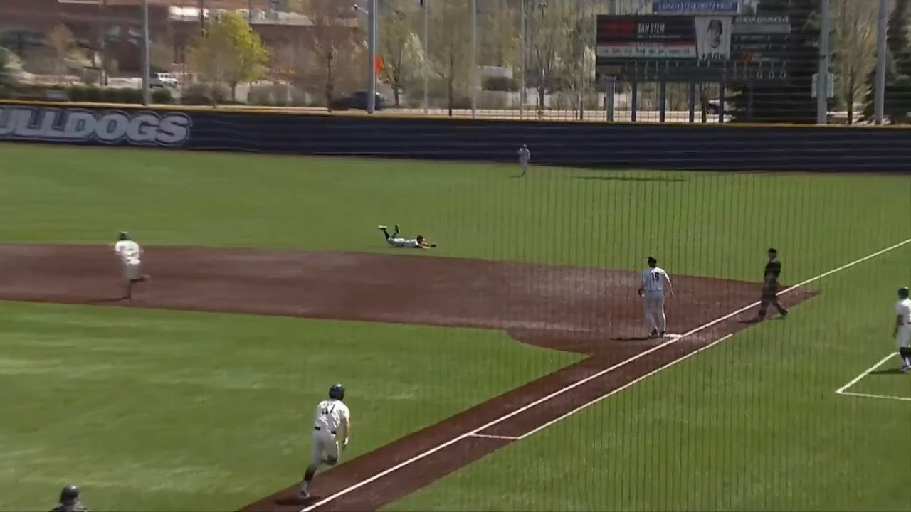 Peyton Miller - Pacific Tigers Baseball - Highlights at Gonzaga - Game ...