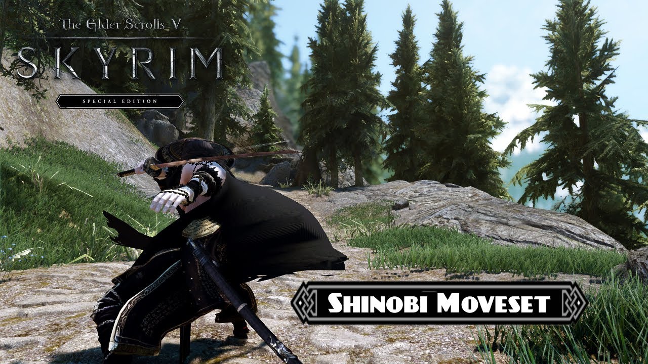 [Released] Skyrim Shinobi Moveset for MCO - YouTube