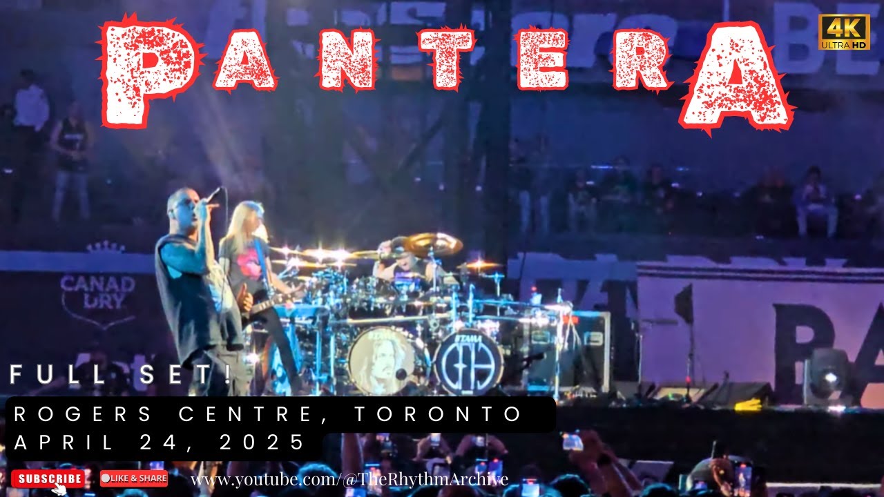 PANTERA | Groove Metal Icons Live | Full Set | Rogers Centre | Toronto ...