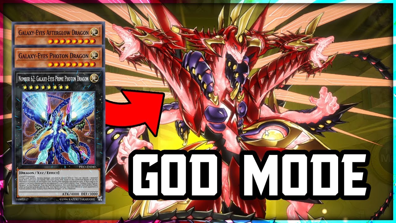 UNSTOPPABLE BOSS MONSTER (Number C62: Neo Galaxy-Eyes Prime Photon ...