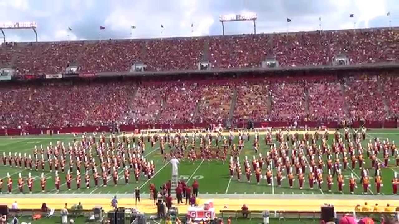 Iowa State University Marching Band - Happy (Aug. 30 Halftime Show Pt 2 ...