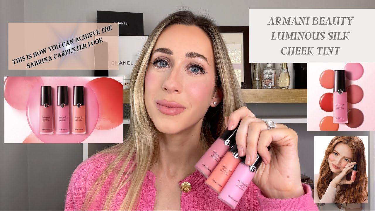 NEW Armani Beauty Luminous Silk Cheek Tint - YouTube