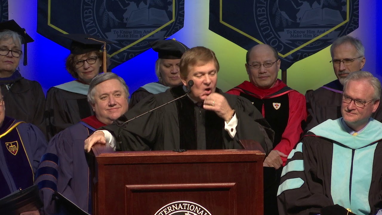 CIU Commencement || Michael Holbrook - Fall 2019 - YouTube