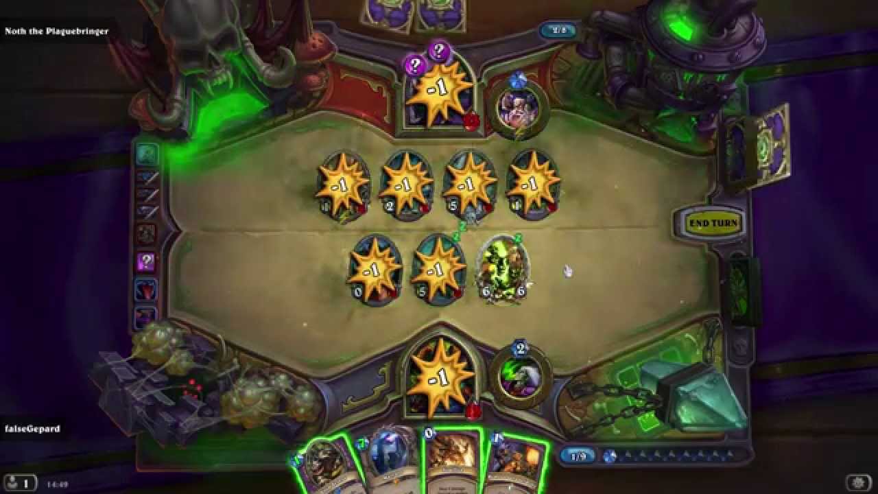 Curse of Naxxramas #5 - Warlock vs Noth the Plaguebringer - YouTube