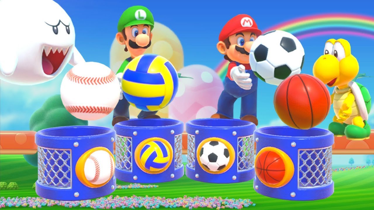Super Mario Party - All Sport Minigames - YouTube