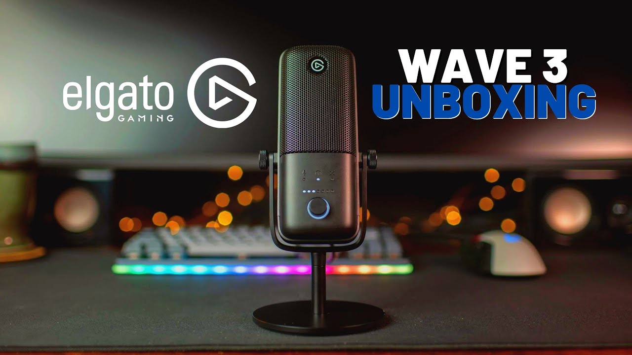 El Gato Wave 3 USB Mic Unboxing - YouTube