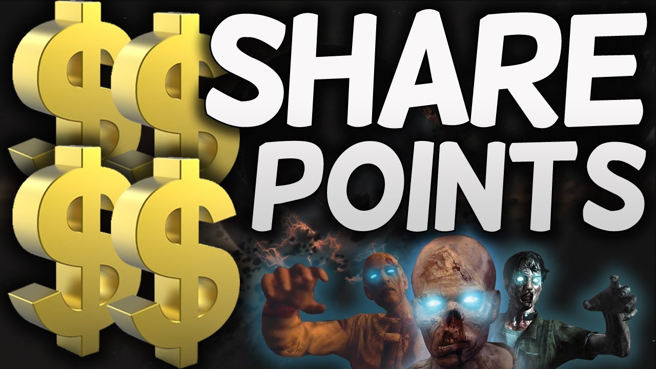 Black Ops 2 Zombies | How To Share Points (BO2 Zombies TranZit Tip ...