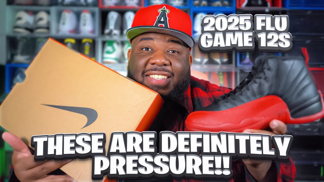 Exclusive First Look: 2025 Flu Game Retro 12s - In Hand Review! - YouTube