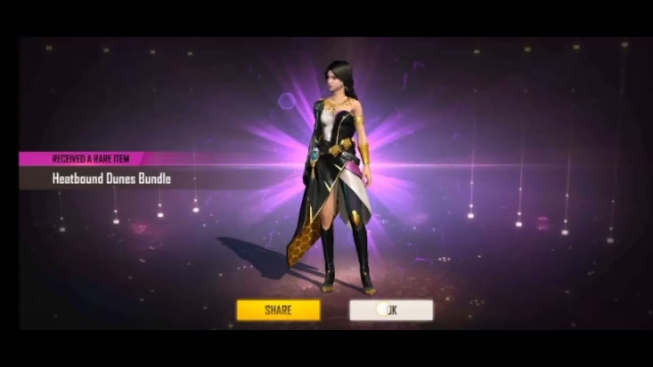 I recieved heatbound dunes bundle in Gareena FreeFire#freefire #gaming ...