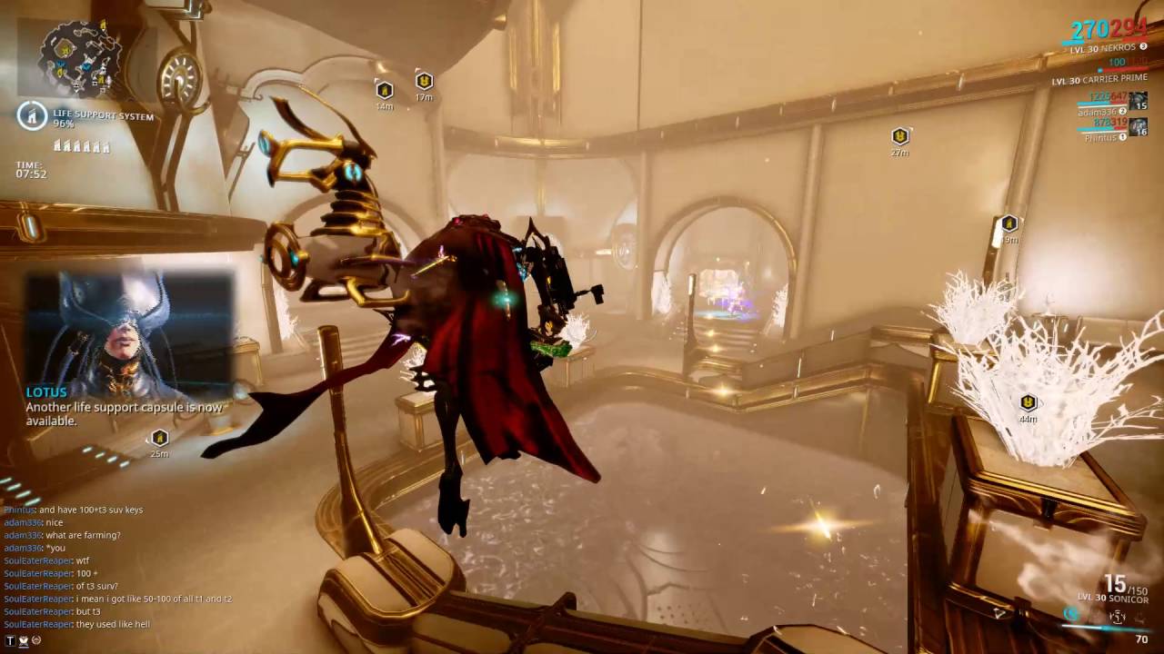 Warframe Saryn Prime Chassis T3 Survival finally recieved - YouTube