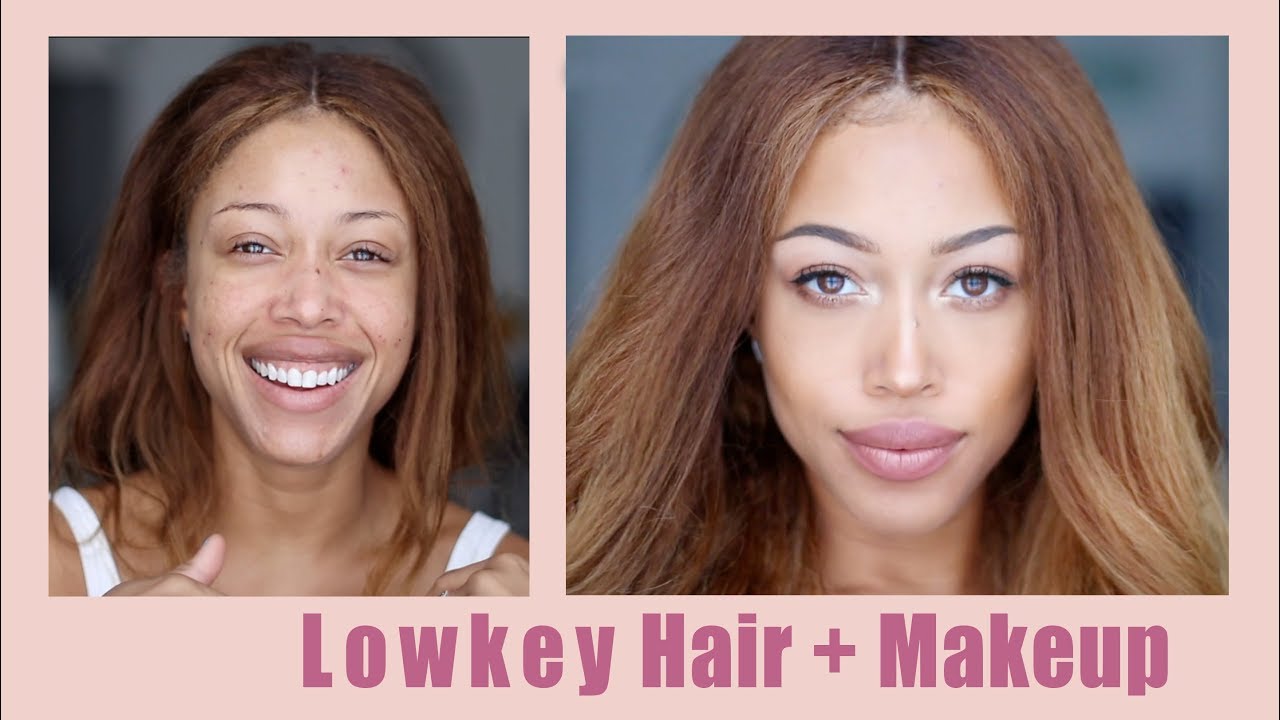 Low-key Hair + Makeup | Jaleesa Moses - YouTube