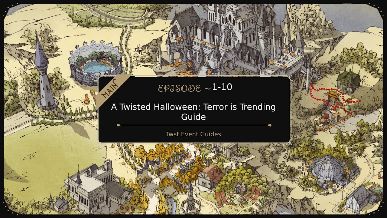 A Twisted Halloween: Terror is Trending Guide | Twst Event Guides [Open ...