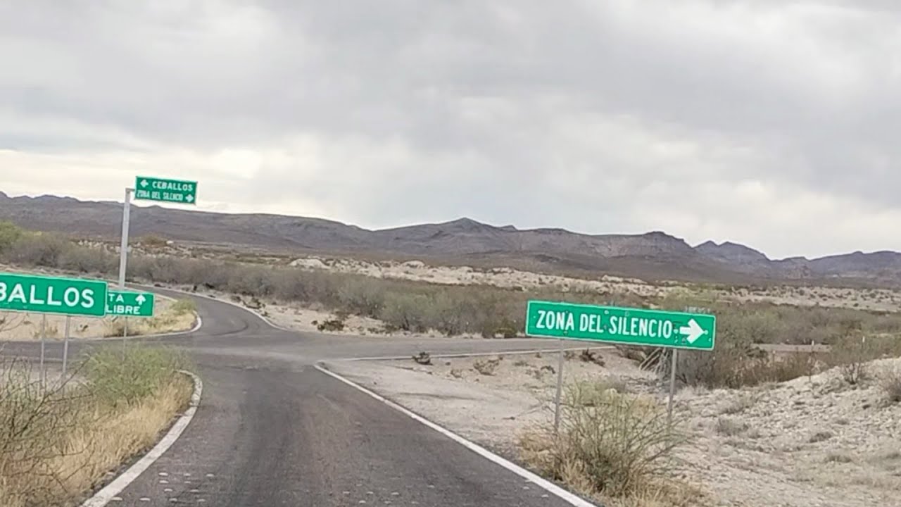 Ceballos Durango, Rumbo a la Zona del silencio. - YouTube