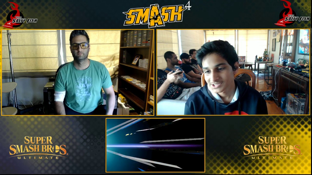SSBU: Team Salty Fish Smash Bros Tourney #4 | TSF|JMA vs xChaos - YouTube