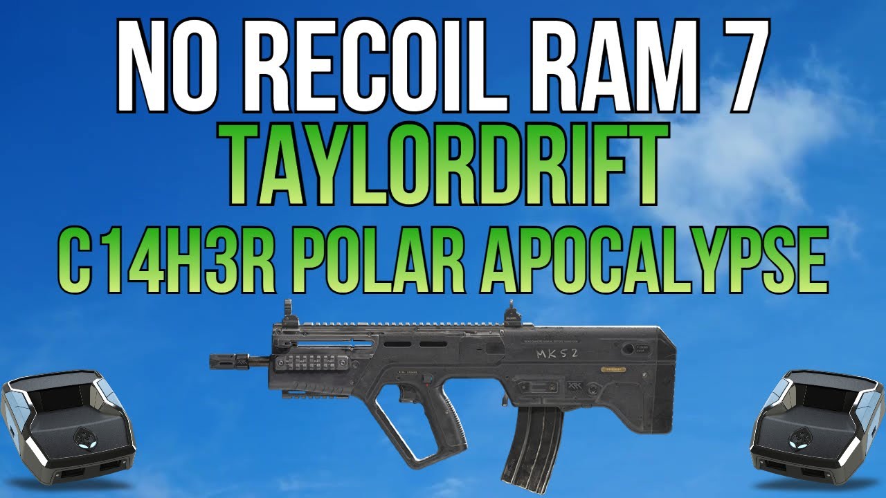 NO RECOIL RAM7 | Anti Recoil | Cronus Zen | COD: Warzone | Taylordrift ...
