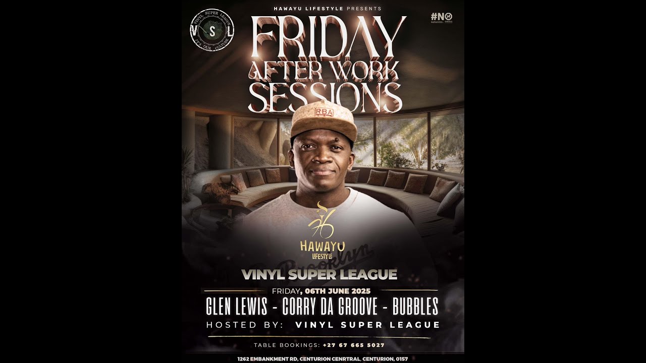Glen Lewis At Hawayu Lifestyle Vinyl Super League sessions {Recorded By ...