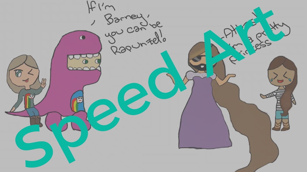 Crainer and Thea Fan Art | Speed Art feat. RevoConcept X - YouTube